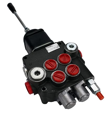 Amazon.com: 2 Spool Hydraulic Joystick Loader Control Valve 21gpm with ...