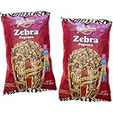 Amazon.com: Popcornopolis Gourmet Zebra Chocolate Popcorn, 11-Ounce ...