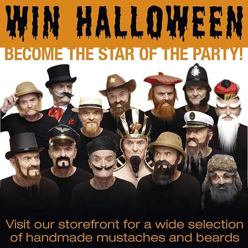 Pitbull Costume Singer Self-Adhesive Fake Mustache & Beard Set ...