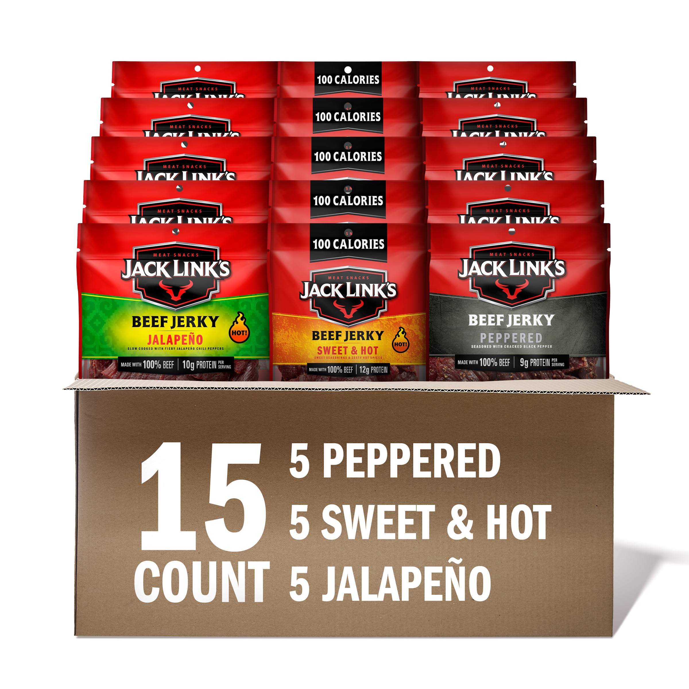 Mua Beef Jerky Bold Variety Pack – Includes Sweet & Hot, Jalapeño and ...