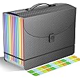 Amazon.com : Vanulee Accordion File Organizer/Expanding File Folder with Handle,13 Pockets ...