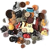 Amazon.com: Buttons Galore and More Collection Round Novelty Buttons ...
