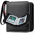 Amazon.com: GEAoffice 1 Pocket Card Binder Mini Size, Super Lightweight ...