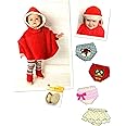 Amazon.com: Simplicity Andrea Schewe Pattern 1734 Babies Poncho, Diaper ...