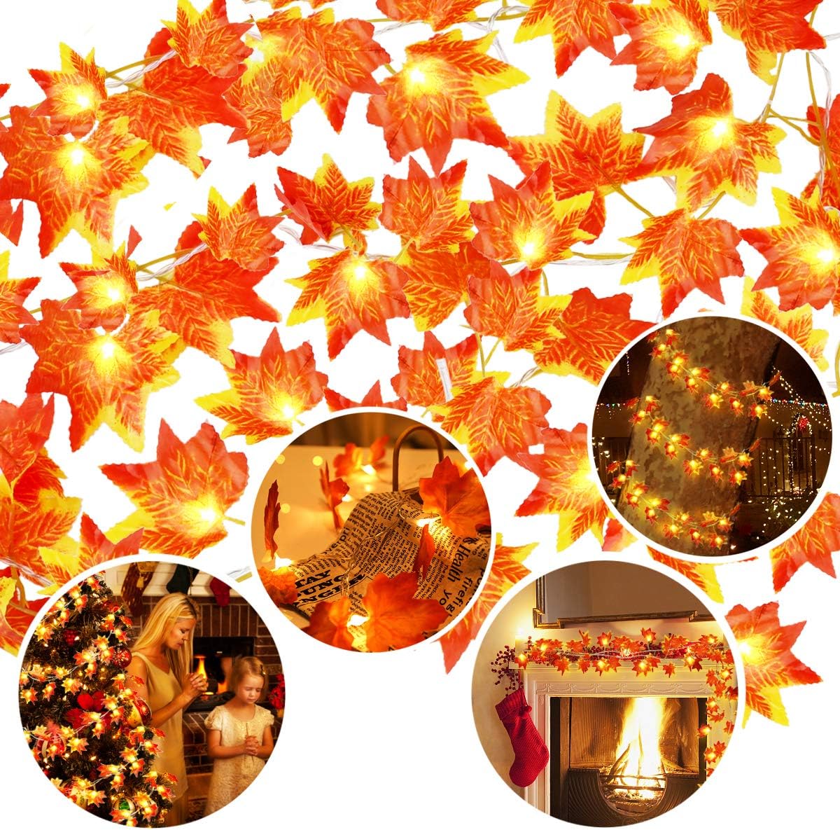 Amazon 2 Pack Fall Maple Leaf Garland Lights Christmas amazon-2-pack-fall-maple-leaf-garland-lights-christmas