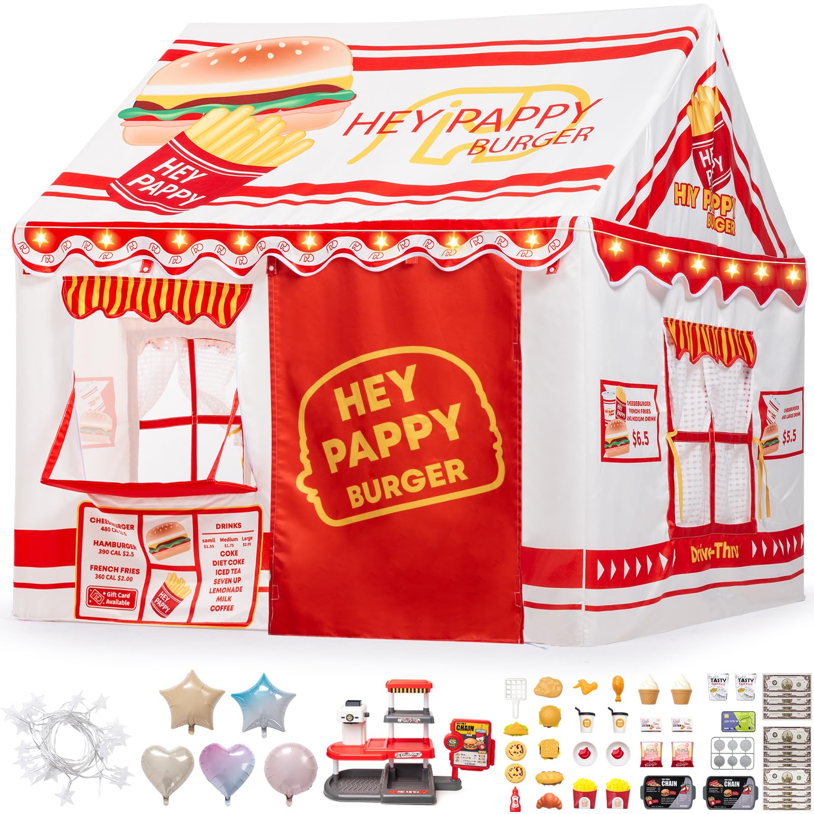 Kids Play Tent, Toddler Tent for Kid Indoor & Outdoor, 48.5"x39.4"x48.5 ...