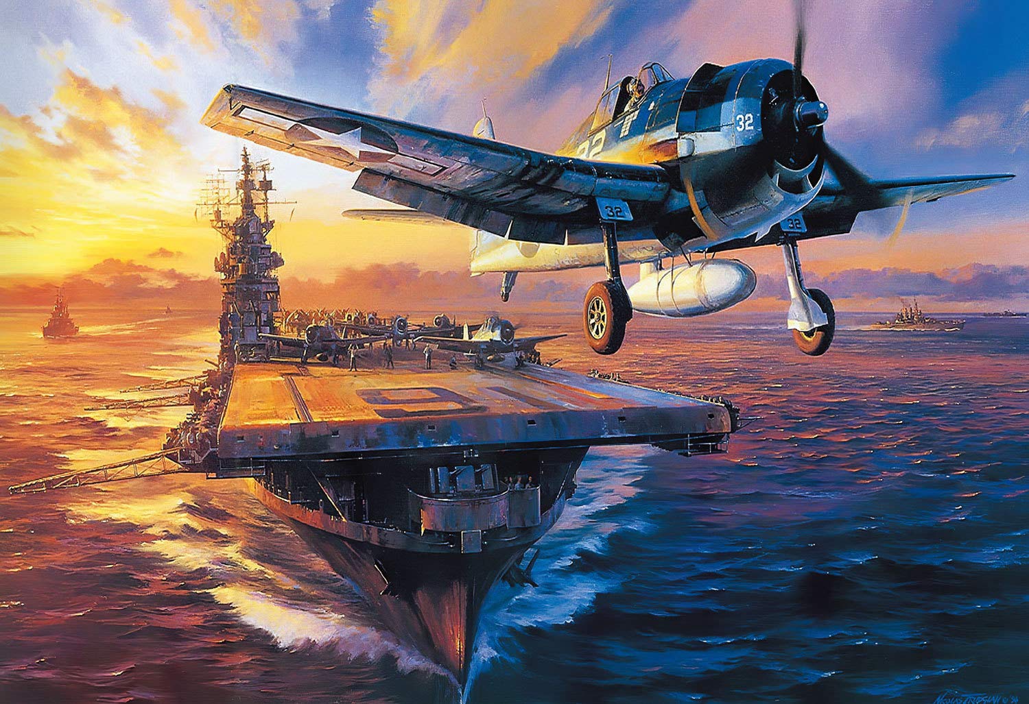 Military Warships 1000 Pieces Puzzles for Adults Landscape Jigsaw ...