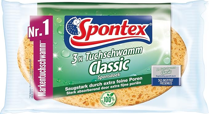 Spontex Sponges - 3 x Pack of 3: Amazon.co.uk: Health & Personal Care