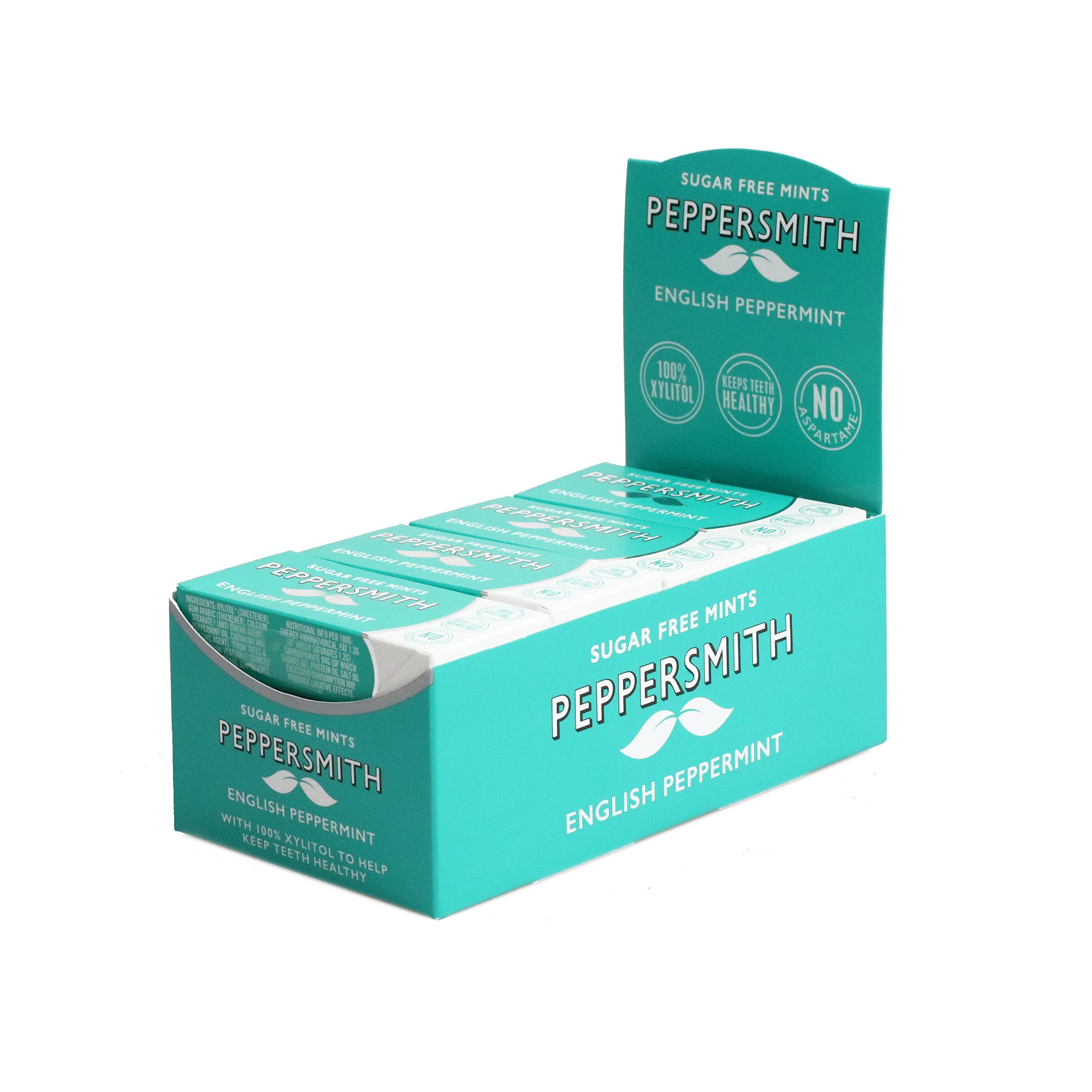 Amazon.com : Peppersmith Dental Peppermint Chewing Gum 50g : Grocery ...