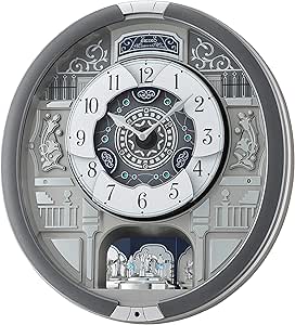Amazon.com: SEIKO Melodies in Motion Wall Clock, Musical Motifs : Home ...