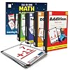 Hapinest Math Flash Cards Set for Kids Hole Punched with Rings - Learn ...