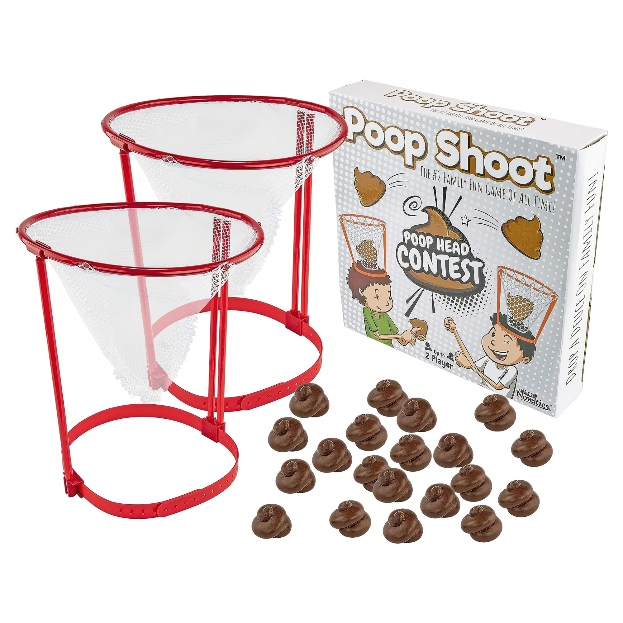 Mua Fairly Odd Novelties Poop Shoot! Head Hoop Game – Hilarious Poop ...