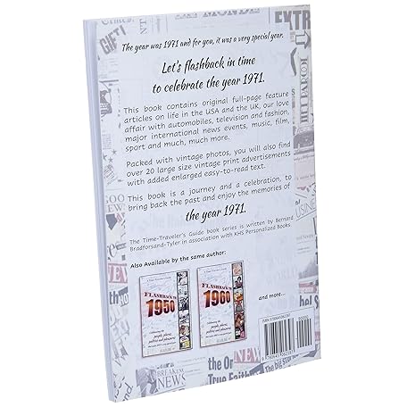 Mua Flashback to 1971 - A Time Traveler’s Guide: Perfect birthday or wedding anniversary gift ...