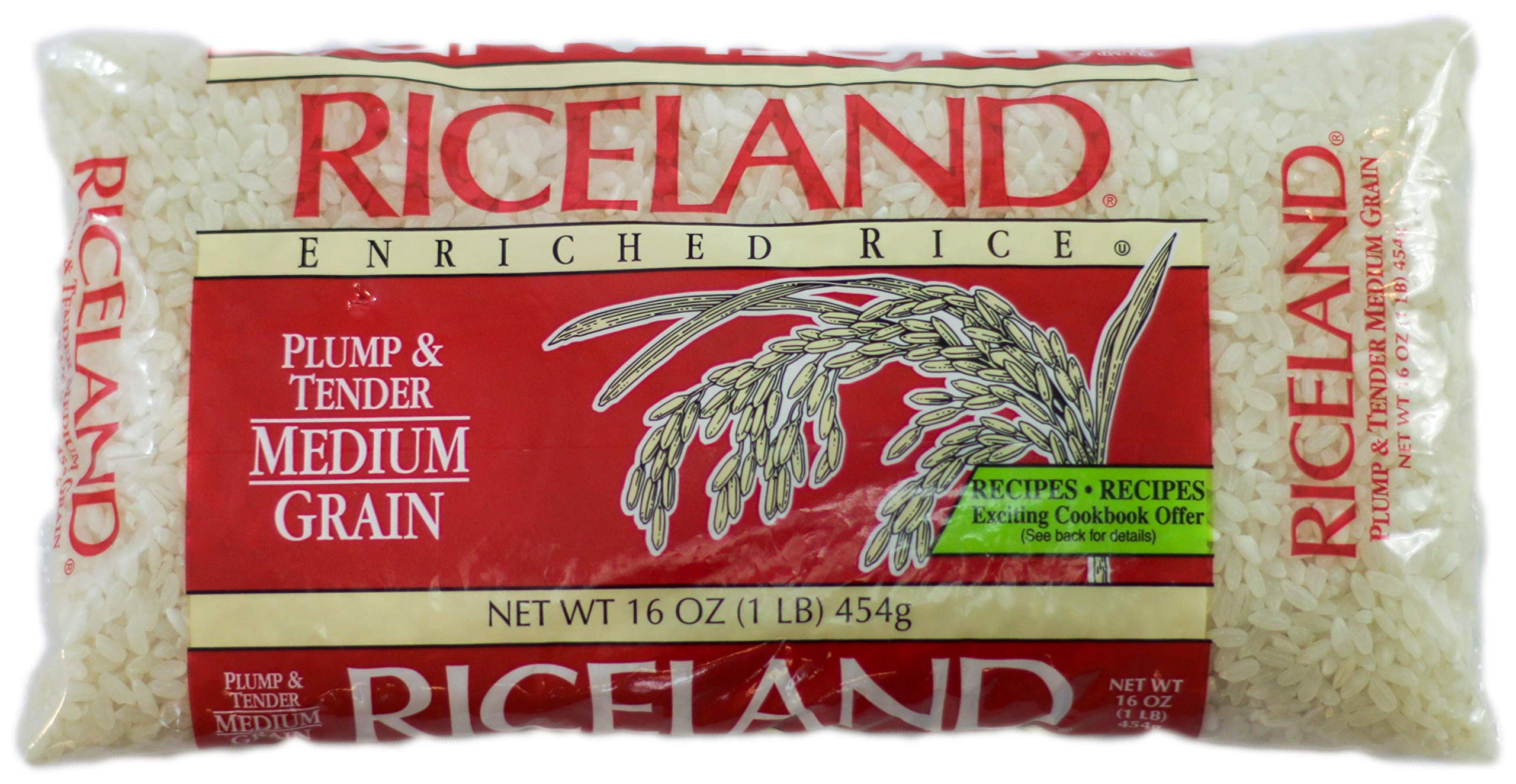 Amazon.com : Riceland Long Grain White Rice 2/1 LB bags : Grocery ...