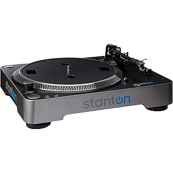 Amazon.com: Stanton T62 Straight Arm Direct-Drive DJ Turntable with 300 ...