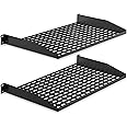 Amazon.com: Pyle 2-Pc 1U Server Rack Shelf, Vented Shelves for Good Air ...
