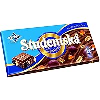 Amazon.com : Orion Studentska Milk Chocolate Raisins and Nuts 200g/7 ...