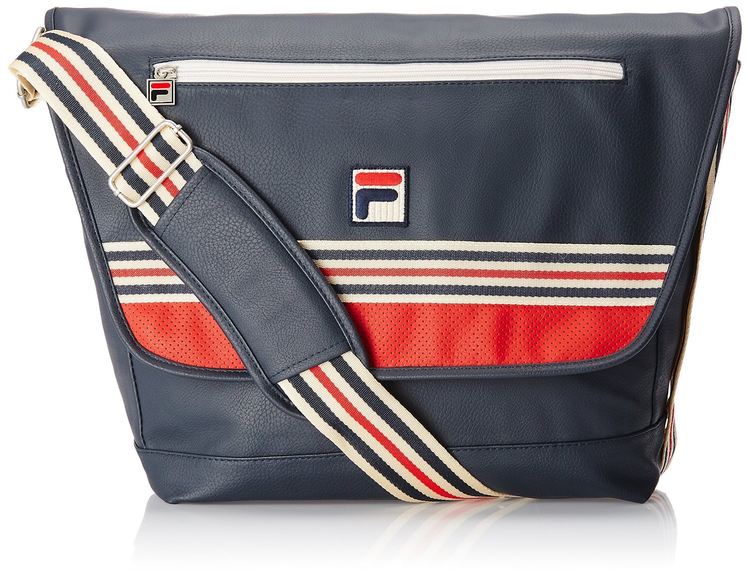 Fila Synthetic Peacoat Messenger Bag (13000842): Amazon.in: Bags ...