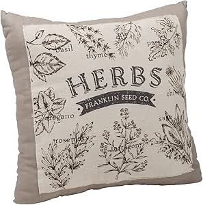 Amazon.com : Honey In Me Herbs Franklin Seeds Co Botanical 16 x 16 ...