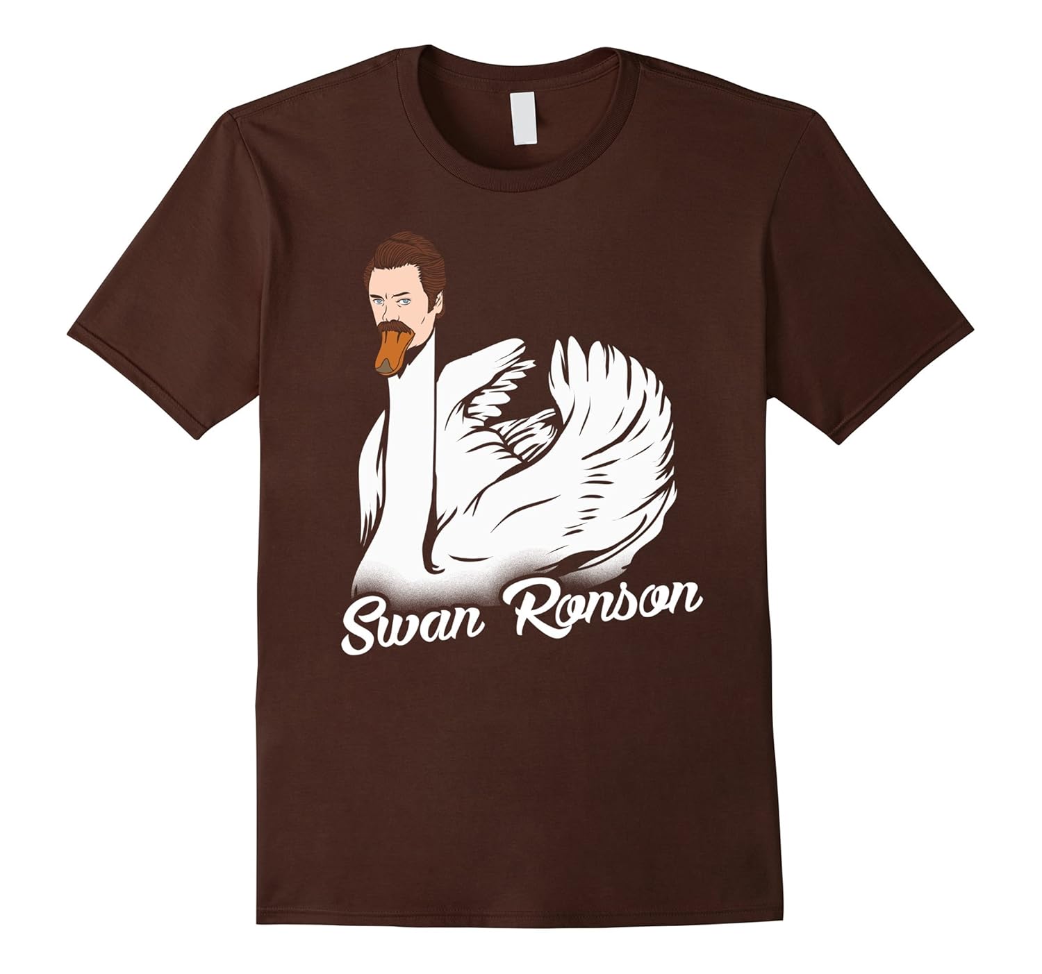 Swan Ronson Funny Shirt – Funny Swan Shirt-CL – Colamaga