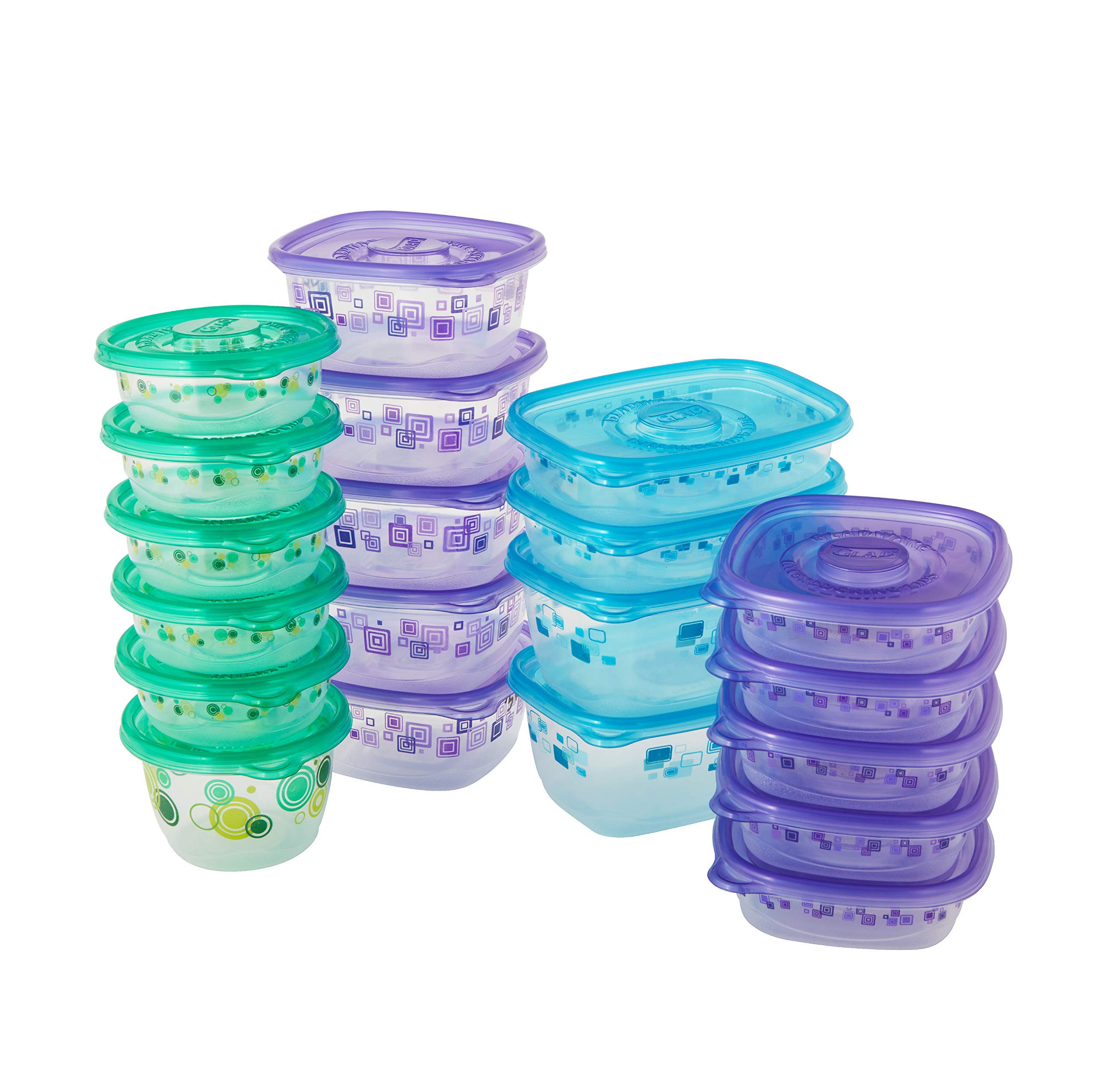 Mua Glad Variety Pack Food Storage Containers for Everyday Use | Large ...