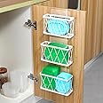 Amazon.com - YIGII 3 Pack Adhesive Cabinet Door Organizer - Lid Storage ...