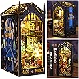 Amazon.com: ISSEVE DIY Book Nook Miniature Kits for Adults, 3D Wooden Puzzle Dollhouse Miniature ...