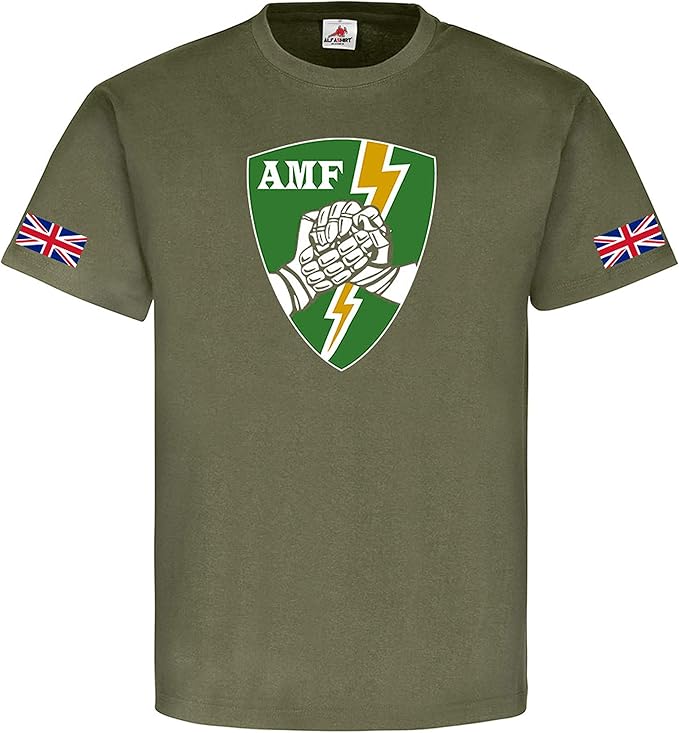 AMF UK Great Britain Allied Command Europe Mobile Forces NATO ACE Flag ...