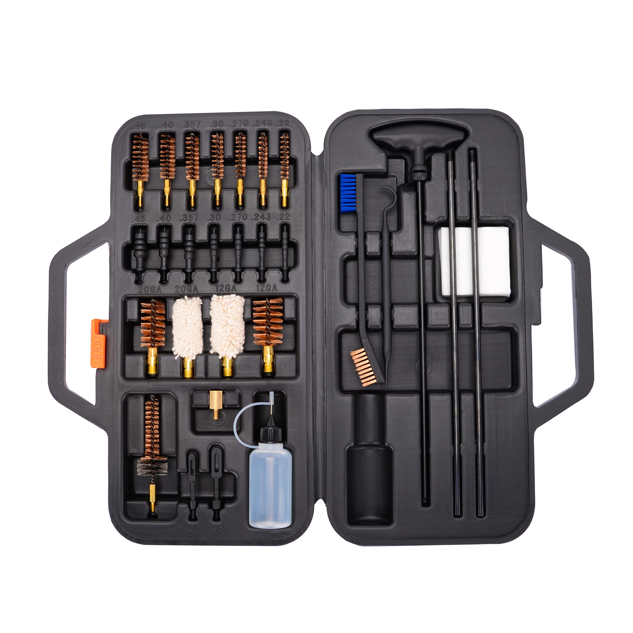 Raiseek Cleaning Kit Elite Edition for Rifles Universal Handgun Shotgun ...