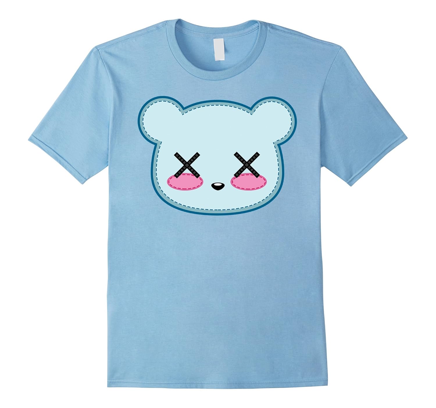 Punk Doll T-shirt, Evil Ted, Bad Teddy Bear by Zany Brainy-4LVS