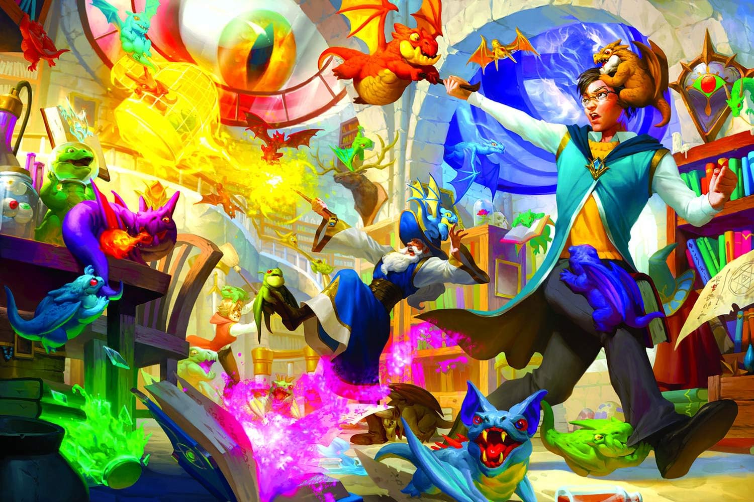 toynk Dragon Daycare Fantasy Wizard Puzzle | 1000 Piece Jigsaw Puzzle ...