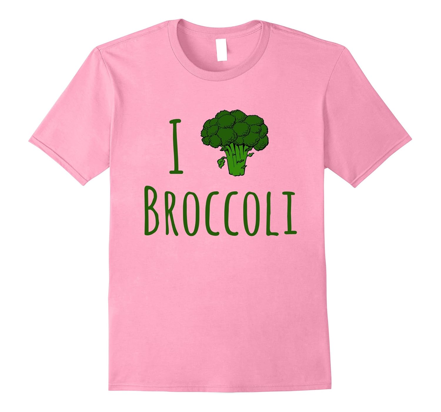 I Love Broccoli Shirt Broccoli Lover Vegan Vegetarian-PL – Polozatee