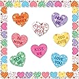 Amazon.com: Haooryx 76Pcs Teacher Appreciate Sweet Conversation Heart ...