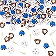 Amazon.com: 400 Pcs Baseball Confetti - 4 Styles, Table & Party ...