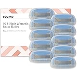 Amazon Brand - Solimo Male 5 Blade Men's Razor with 6 Refills: Amazon ...