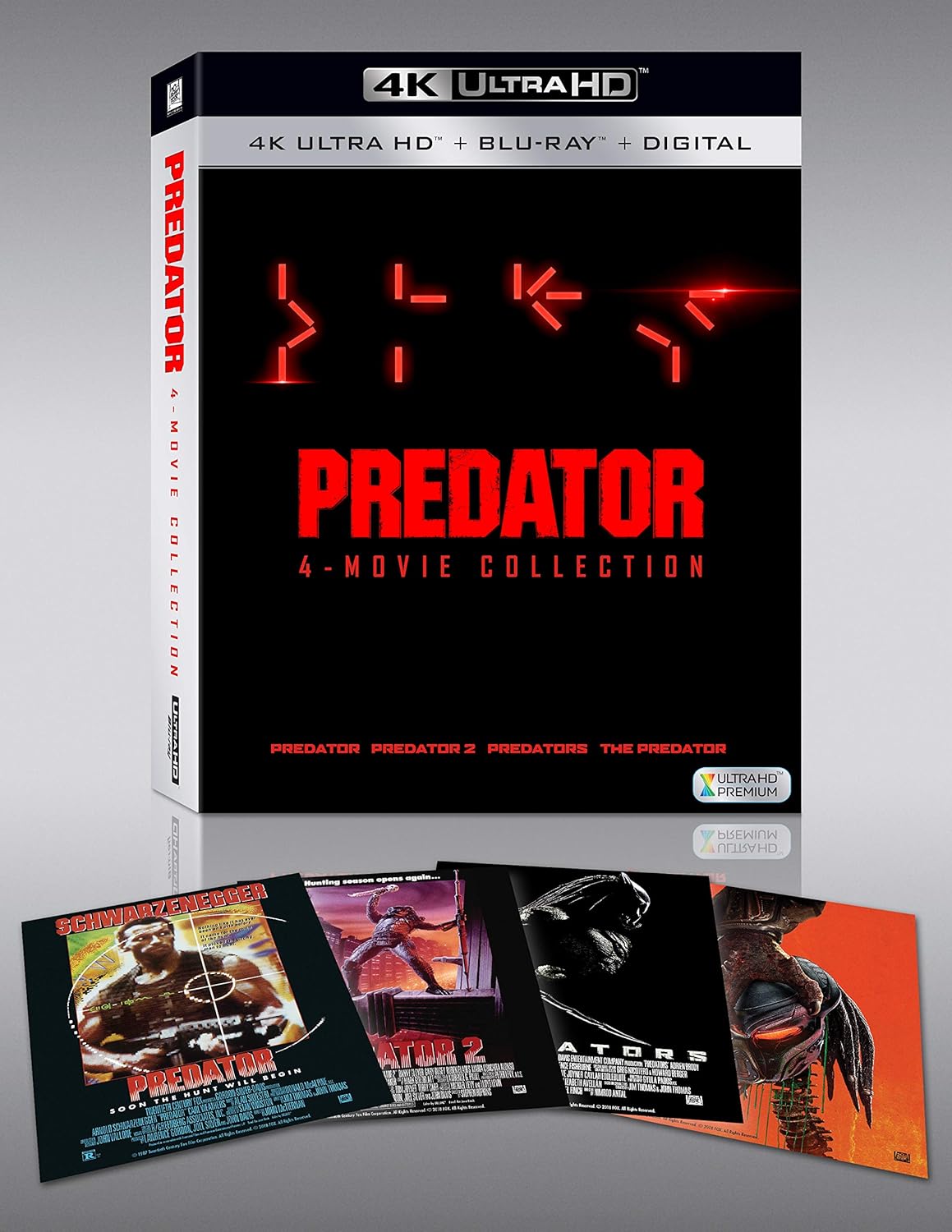 Predator: 4-Movie Collection (1987-2018) 4K UHD - Blu-ray Forum