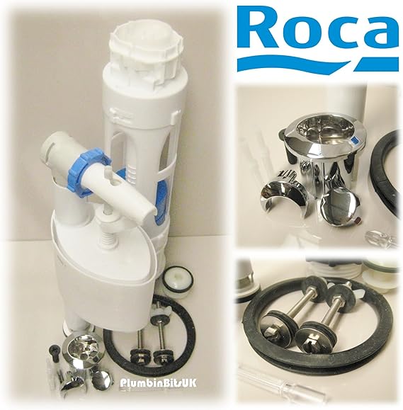 Roca Komplett Gondole D2D Dual PACK Druckspüler Spülkasten Füllventil ...