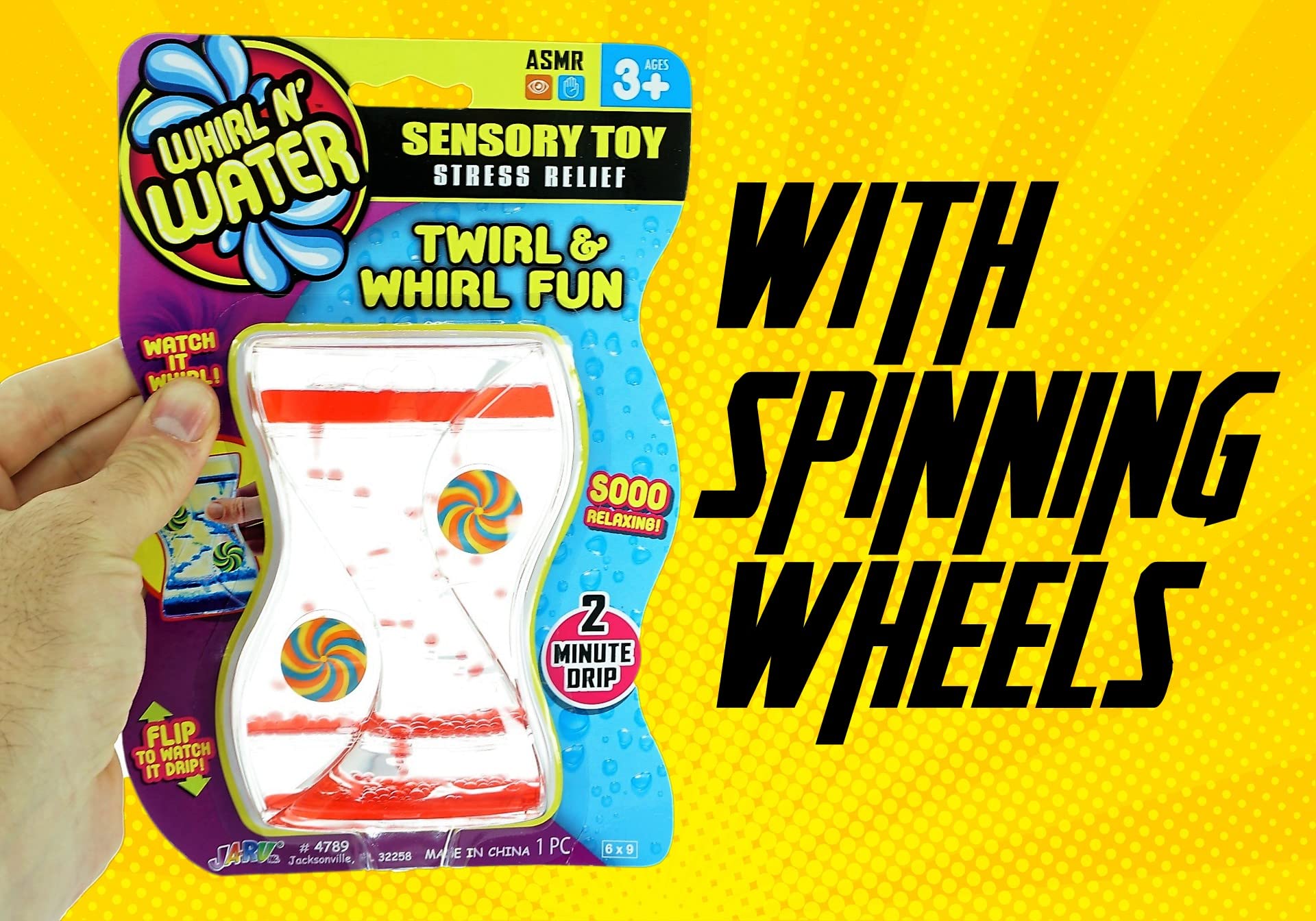 Mua JA-RU Liquid Motion Hourglass Bubbler (1 Toy Assorted) Liquid Timer ...