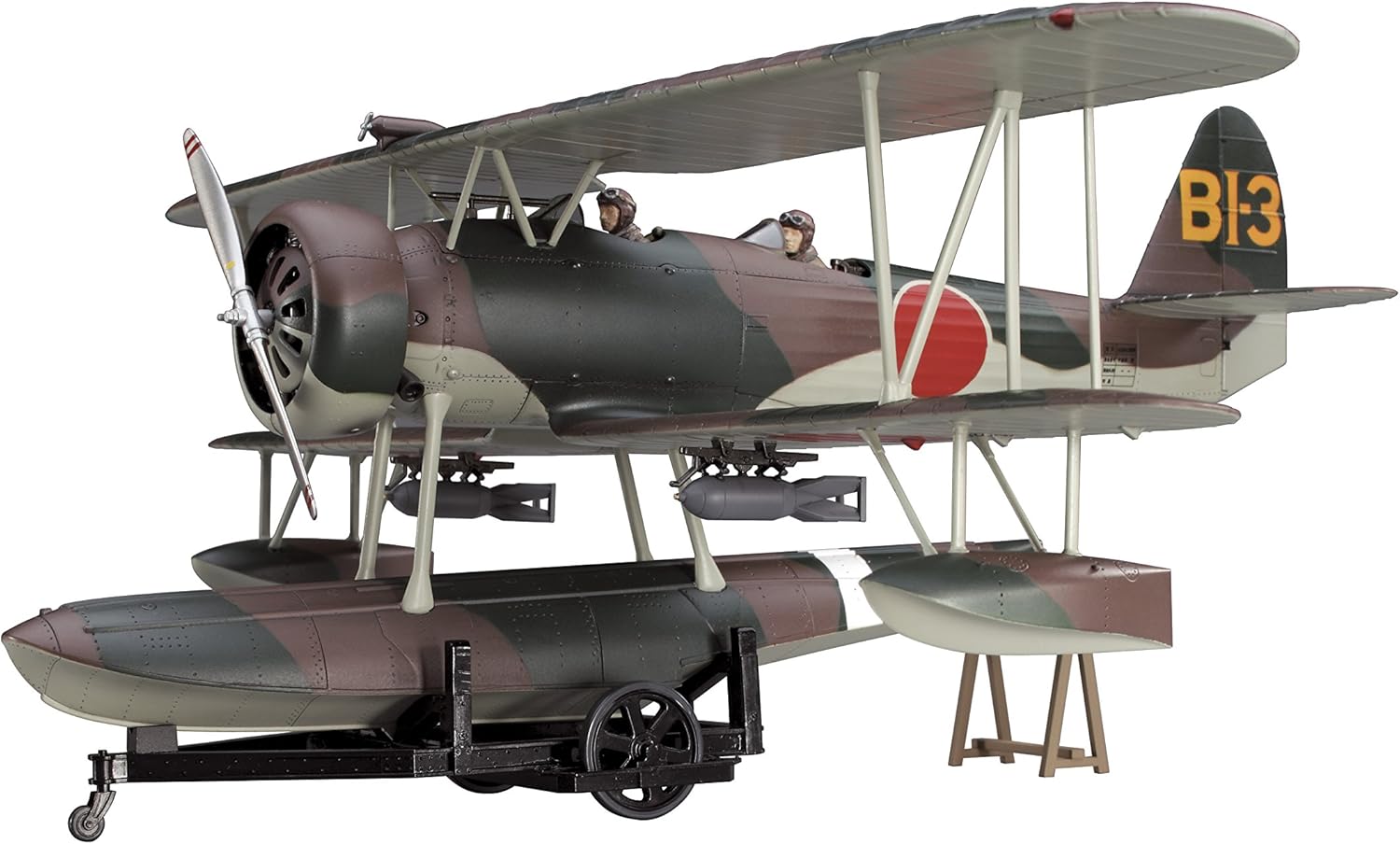 Hasegawa 1:48 Scale Nakajima E8N1 Type 95 Recon Seaplane Dave Model 1″ Building Kit – BigaMart