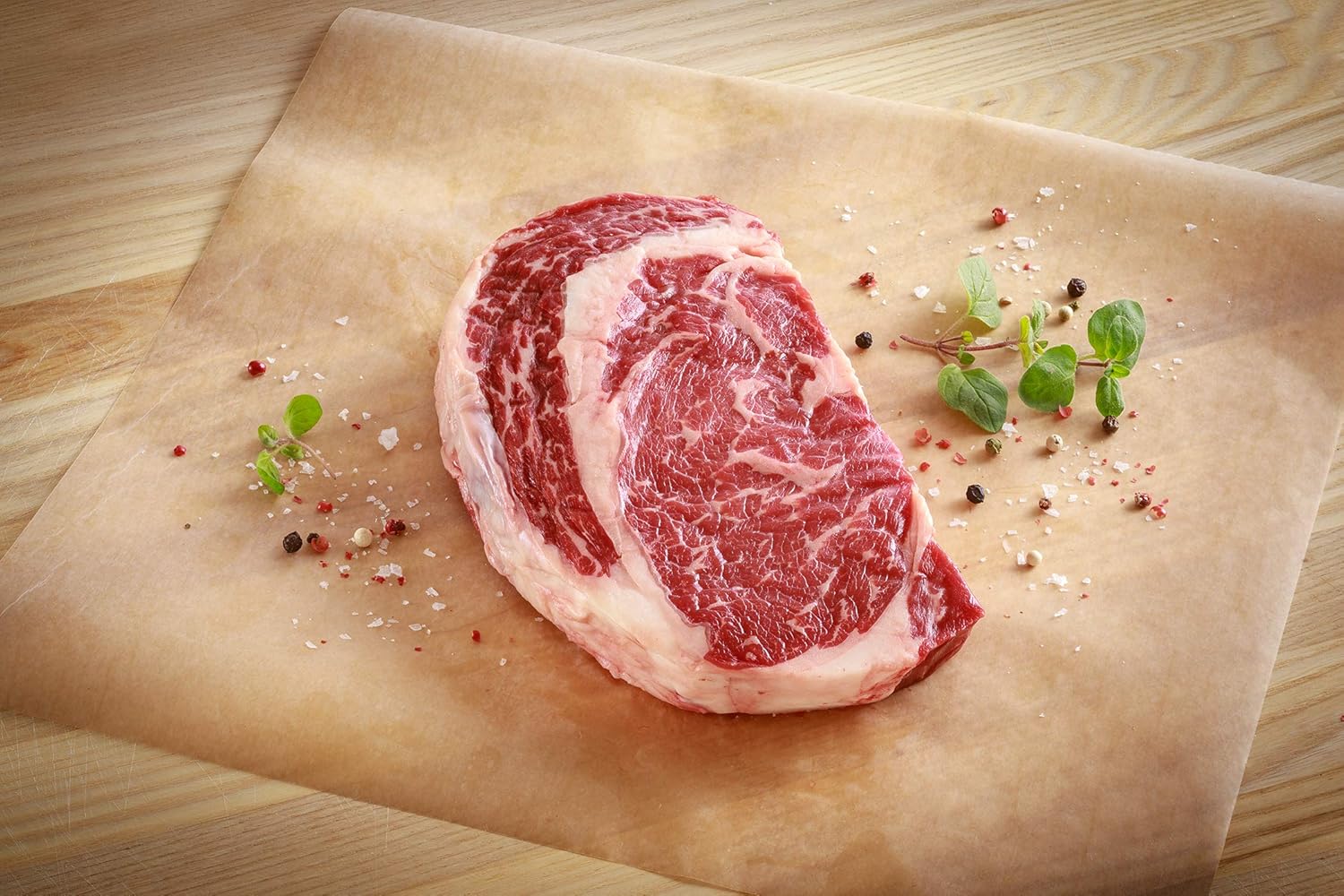Creekstone Farms Natural Prime Boneless Ribeye Steaks (Eight 16 oz ...