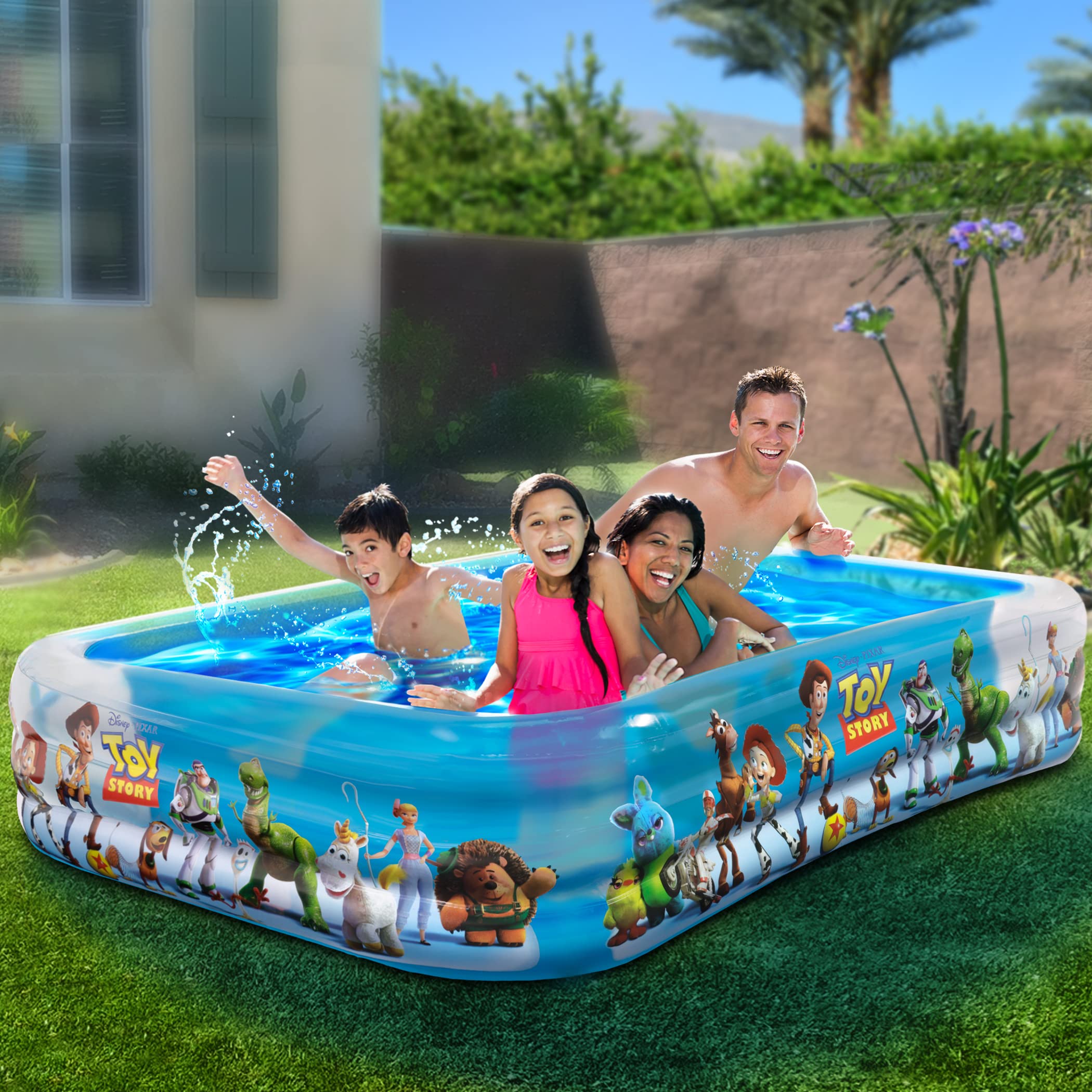 Mua Disney Pixar 6 ft x 8 ft Inflatable Pools by GoFloats - Inflatable ...