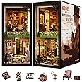 Amazon.com: CUTEBEE Book Nook Kit - DIY Miniature House Dollhouse Kit for Adult and Teens ...