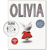Amazon.com: Olivia Forms a Band: Book and CD: 9781416980377: Falconer ...