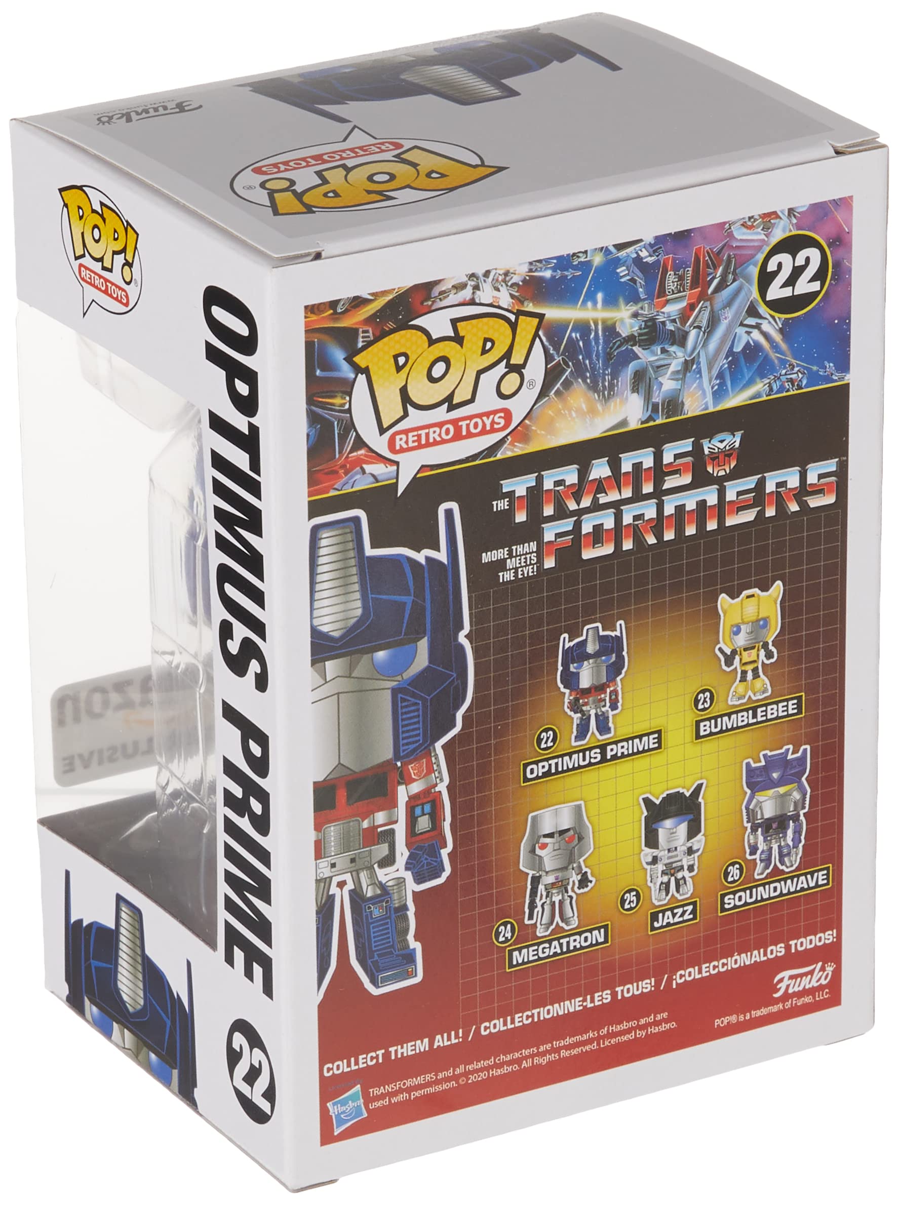 Mua Funko Pop! Retro Toys: Transformers - Metallic Optimus Prime Amazon ...