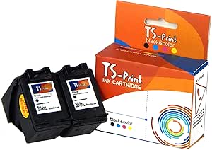 TS-Print Cartuchos de Tinta 2x 304XL Negro HP Impresora Deskjet 2600 ...