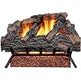 Amazon.com: HearthSense MO24HVL Natural Gas Vented Fireplace Logs Set ...