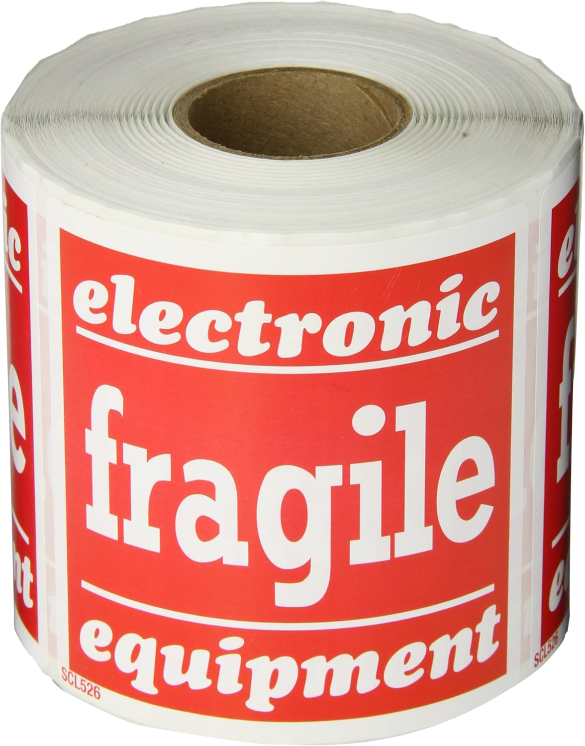 SHPSCL526 - Fragile - Electronic Equipment Labels, 4 x 4: Amazon.co.uk ...