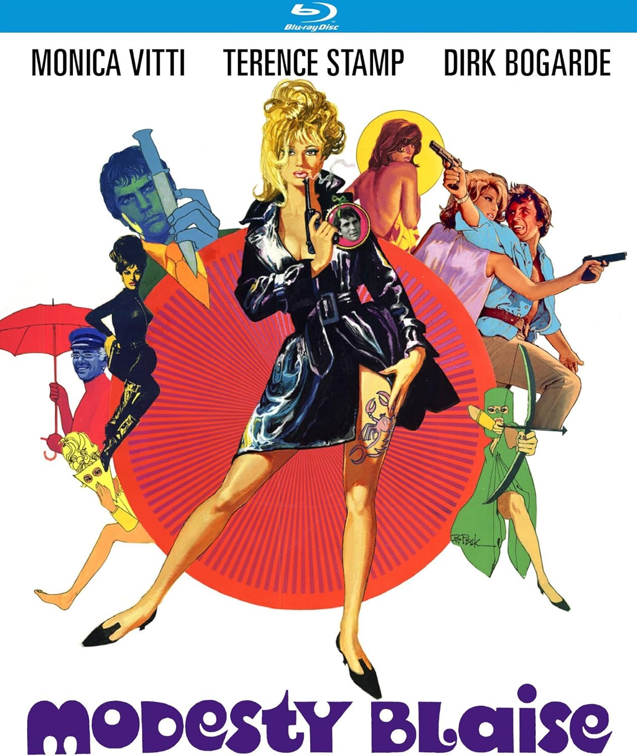 Modesty Blaise (1966) [Blu-ray]: Amazon.ca: Monica Vitti, Terence Stamp ...