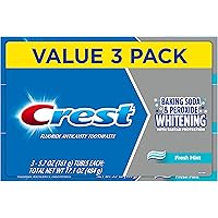 Amazon.com : Crest Cavity & Tartar Protection Toothpaste, Whitening ...