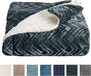 Amazon.com: Home Fashion Designs Premium Reversible Sherpa and Fleece ...